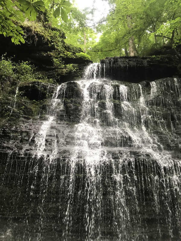 Hike Downhill and Upstream for Machine Falls, A Striking Middle ...