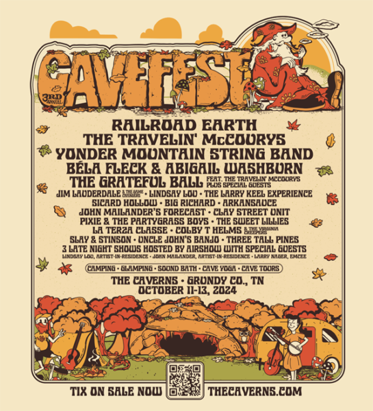 CaveFest 2024 Lineup Includes Railroad Earth, The Travelin McCourys ...