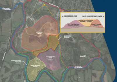 Landfill expansion map - The Murfreesboro Pulse